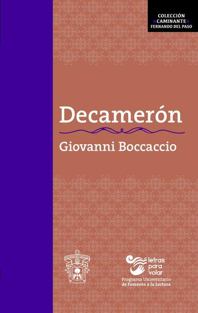 Decamerón - Giovanni Boccaccio - Libro completo en PD | Alianza ...