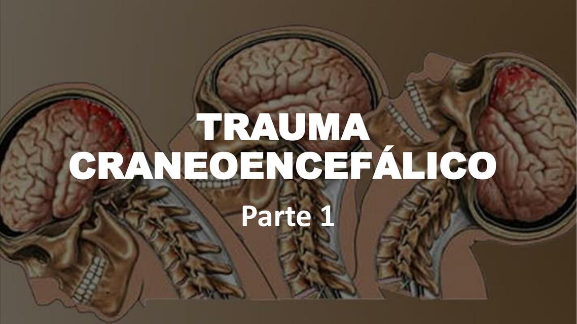 Traumatismo Craneoencefálico Parte 1 | Nursemeed | uDocz