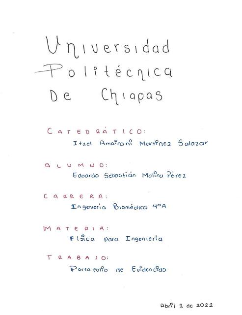 Física para Ingeniería Apuntes C3 | Sebastián Molina | uDocz