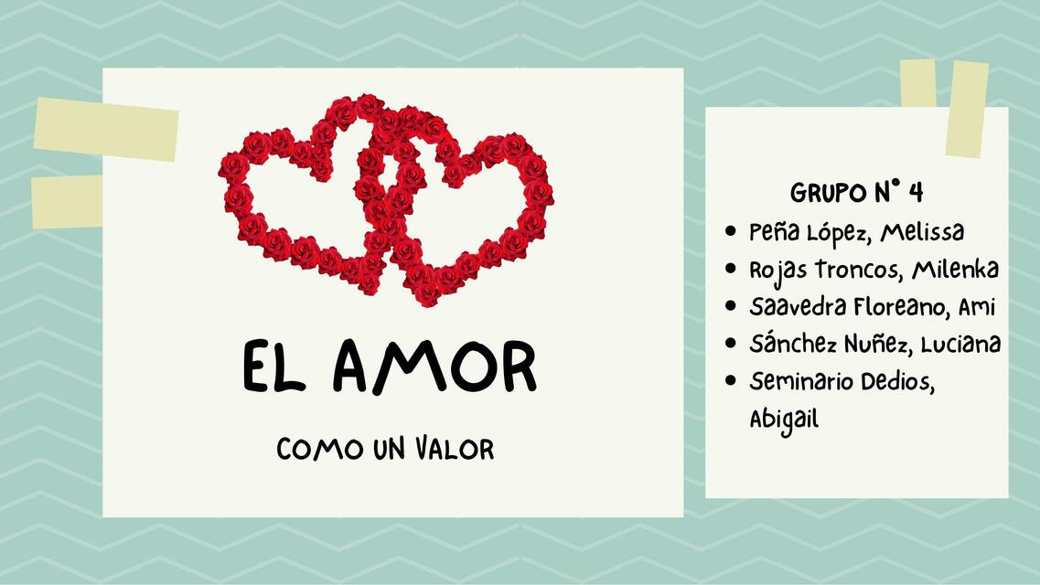 Valores Amor