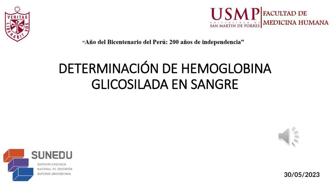 Determinación de Hemoglobina Glicosilada en Sangre | Briggitte Yamilé ...
