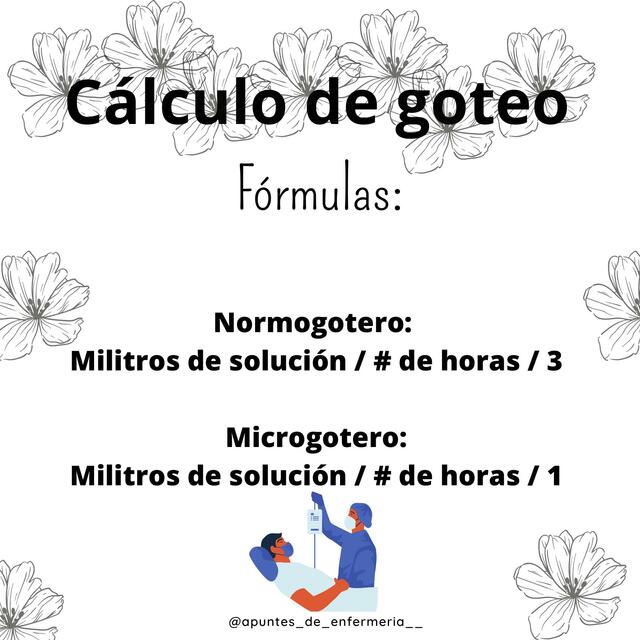 Cálculo de Goteo | Diana Gonzalez | uDocz Cálculo de Goteo | Diana Gonzalez | uDocz