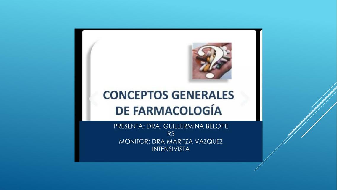 Conceptos Generales de Farmacología | Karelys Carolina | uDocz