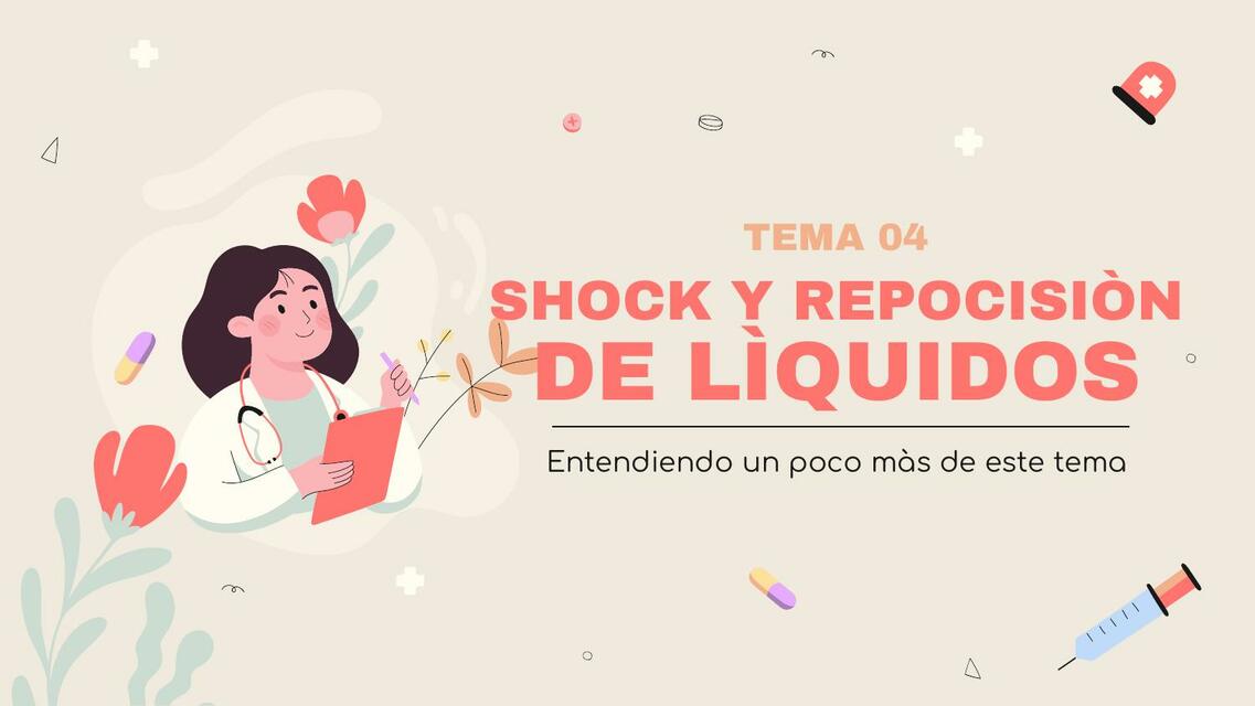 Shock y Reposición de Líquidos | Emy Velaysosa | uDocz
