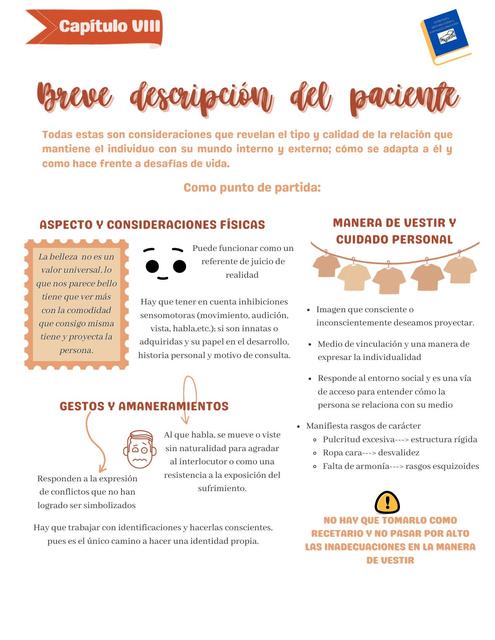 Breve descripción del paciente | Fer Cruz | uDocz