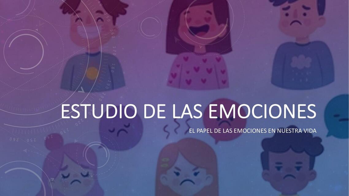 Estudio de las Emociones | alessandra Valverde | uDocz