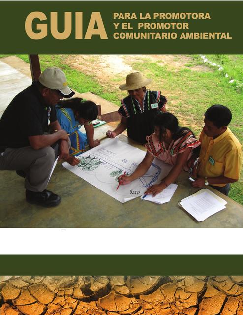 Guía para la promotora y el promotor comunitario ambiental | Biología ...