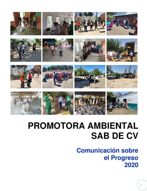 Promotora Ambiental SAB de CV | Biología General | uDocz