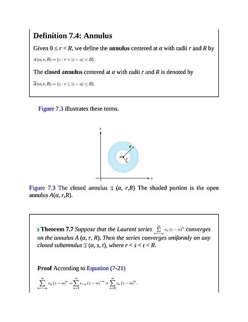 Flashcards de John H Mathews Russell W Howell Complex Analysis for ...