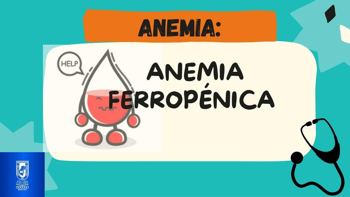 Anemia ferropénica | Mely Burgos | uDocz