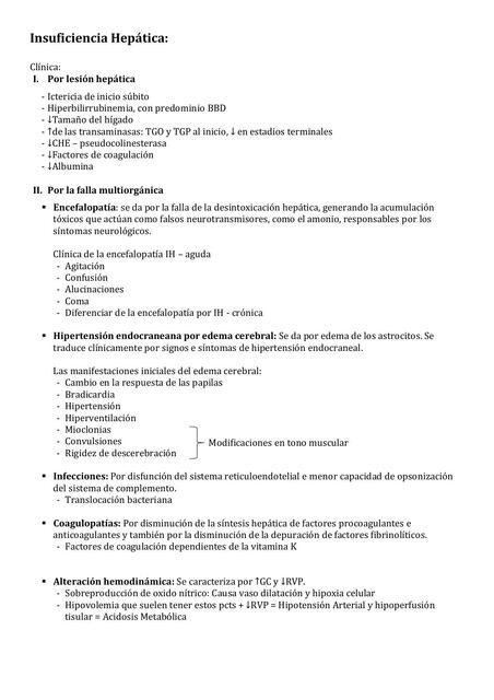 Insuficiencia Hepática | Gabriel | uDocz
