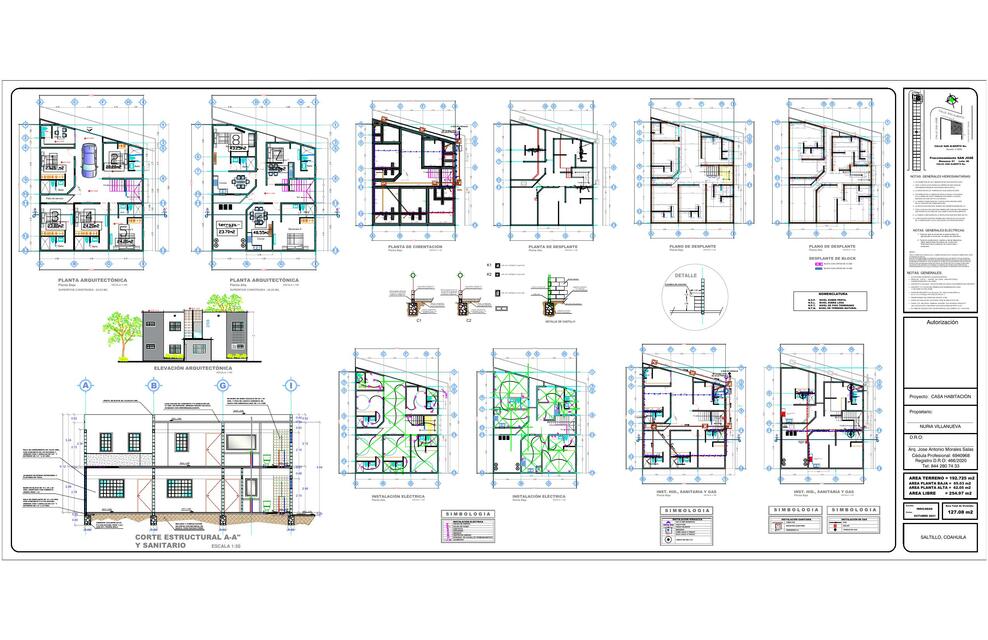 Plano Oficial casa habitación | alberto lopez lopez | uDocz