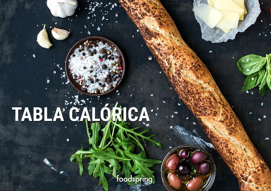 Tabla Calórica | Alisson Daniela | uDocz