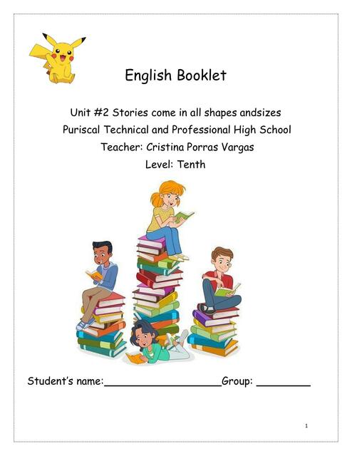 English Booklet | Catalina Sanchez | uDocz