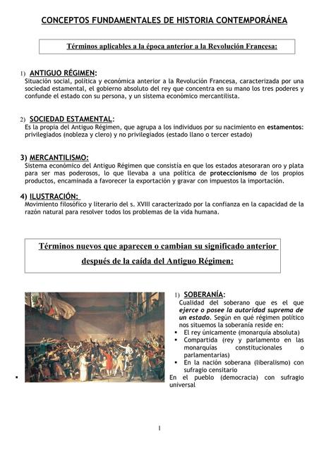 Conceptos fundamentales de historia contemporánea | Melany | uDocz