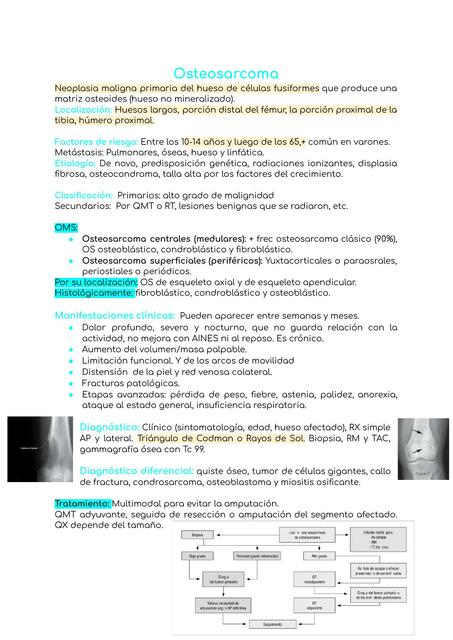 Osteosarcoma | Mar.Med | uDocz