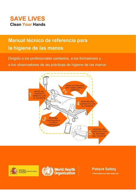 OMS Manual técnico Higiene de las Manos | Elias Calei | uDocz