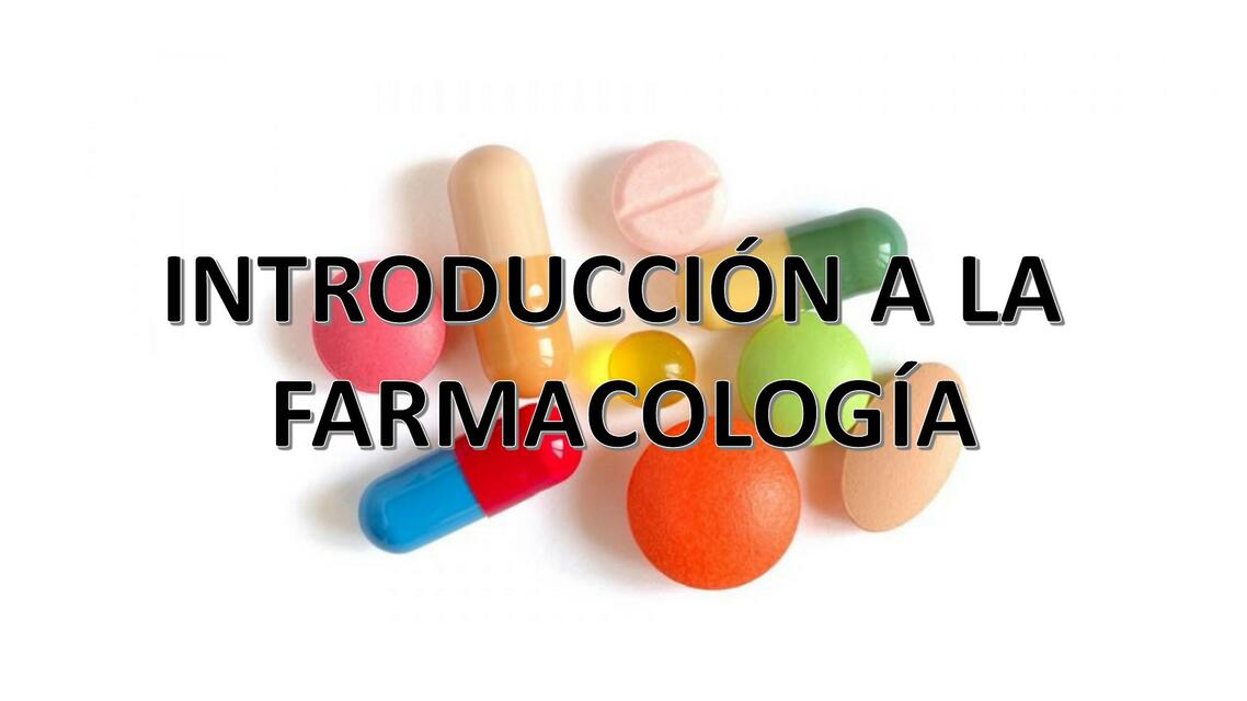 Introducción a la Farmacología | CC kraven | uDocz