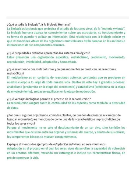 Biología | MILUSHKA CORONADO | uDocz