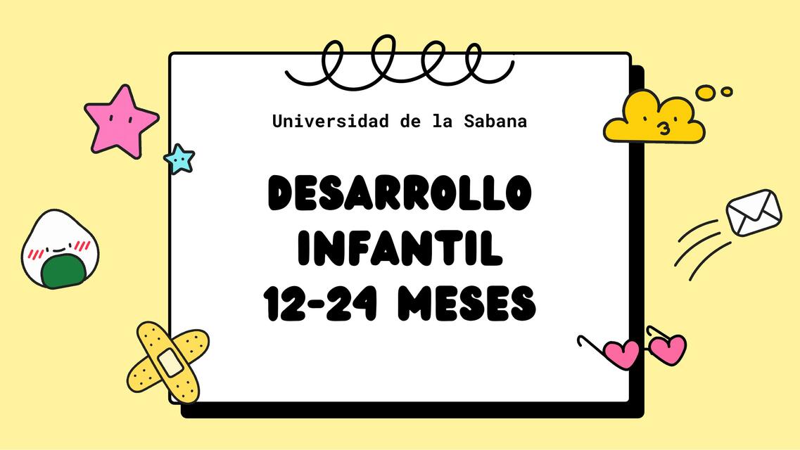El desarrollo de los 12 a 24 meses | Erika | uDocz