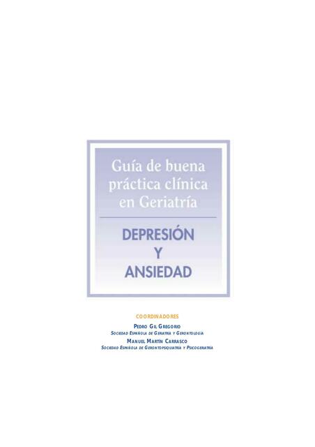 Guía De Buena Práctica Clínica En Geriatría Elias Calei Udocz