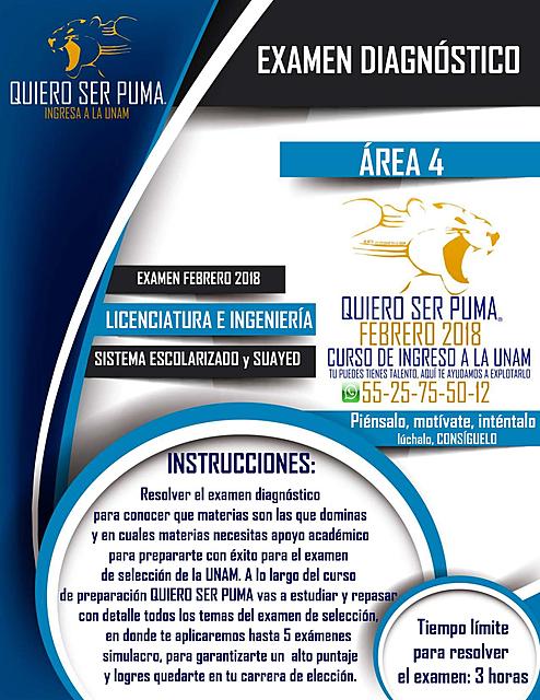 examen simulacion unam area 4 | OMAR | uDocz