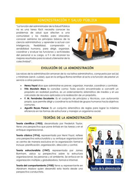 Capítulo 9 Administración y salud pública | Jose Riofrio | uDocz