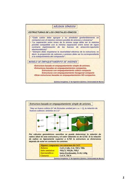 Solidos Iónicos | apuntesdeingenieria | uDocz