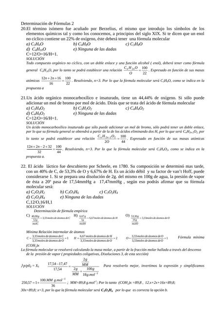 TQ12 Determinación de formulas 2 | Unidocs | uDocz