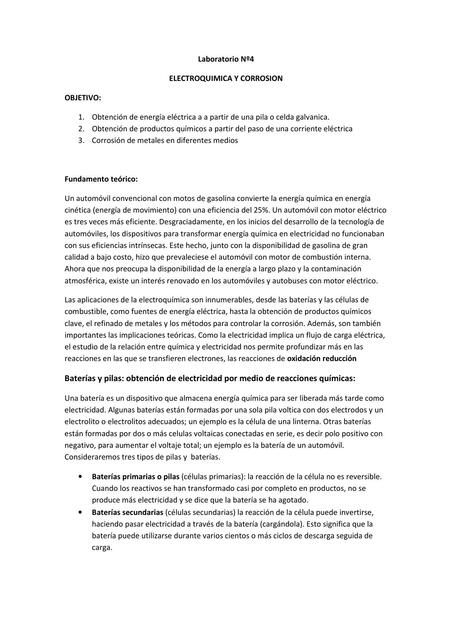 Laboratorio N 4 | Unidocs | uDocz