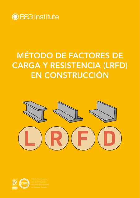 metodo de factores de carga y resistencia lrfd en | Lisbeth ÑAHUI | uDocz