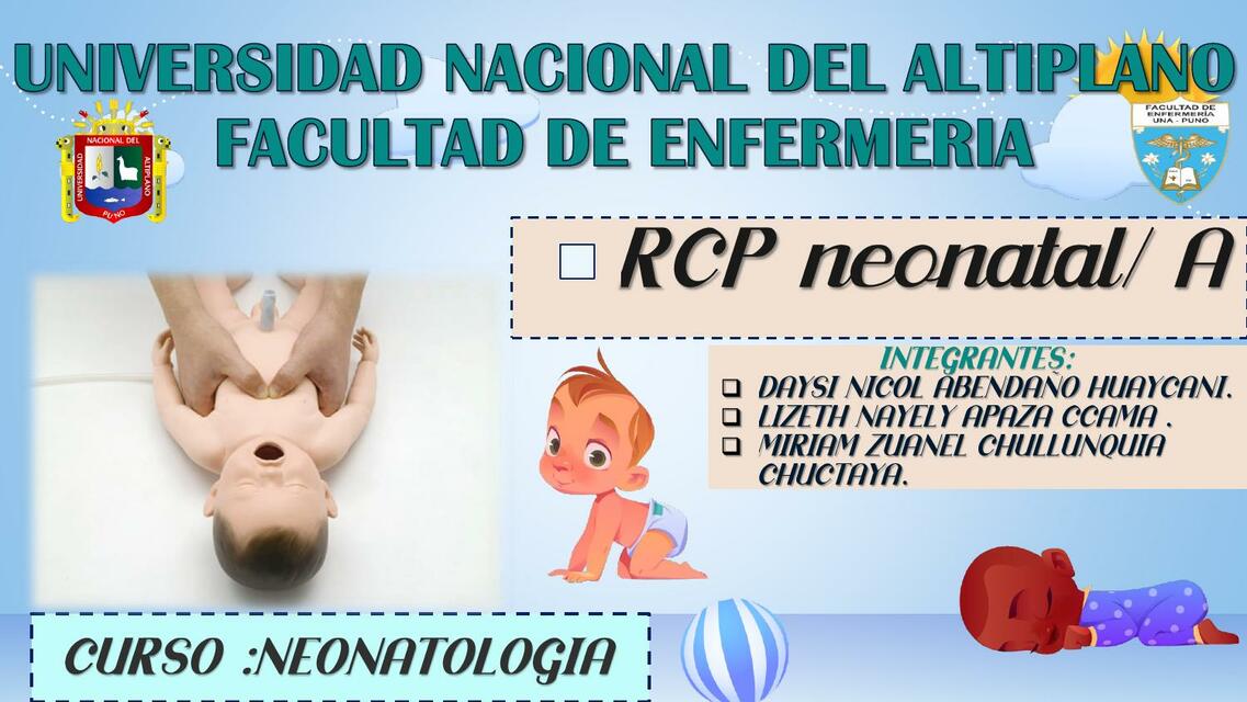 RCP neonatal | Zuanel Chullunquia | uDocz