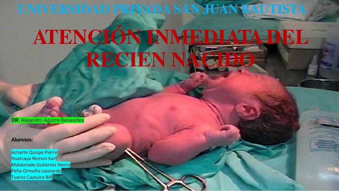 atencion inmediata del recien nacido | Pierre Acharte | uDocz