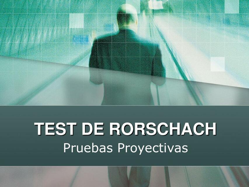 Test de Rorschach | Leonor Ramos | uDocz
