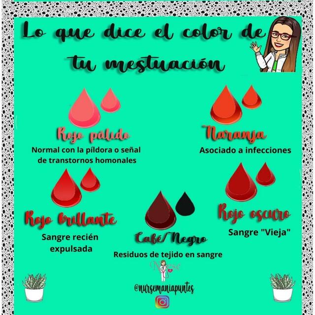 Color de la Menstruación | Nursemaniapuntes | uDocz