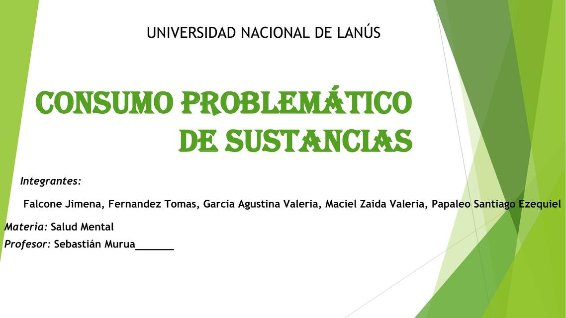 Resúmenes de Consumo problemático | Descarga apuntes de Consumo ...