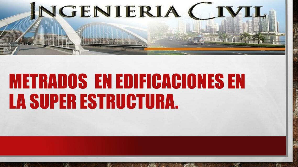 Metrados en Edificaciones en la Superestructura | Mary Quispe aliaga | uDocz