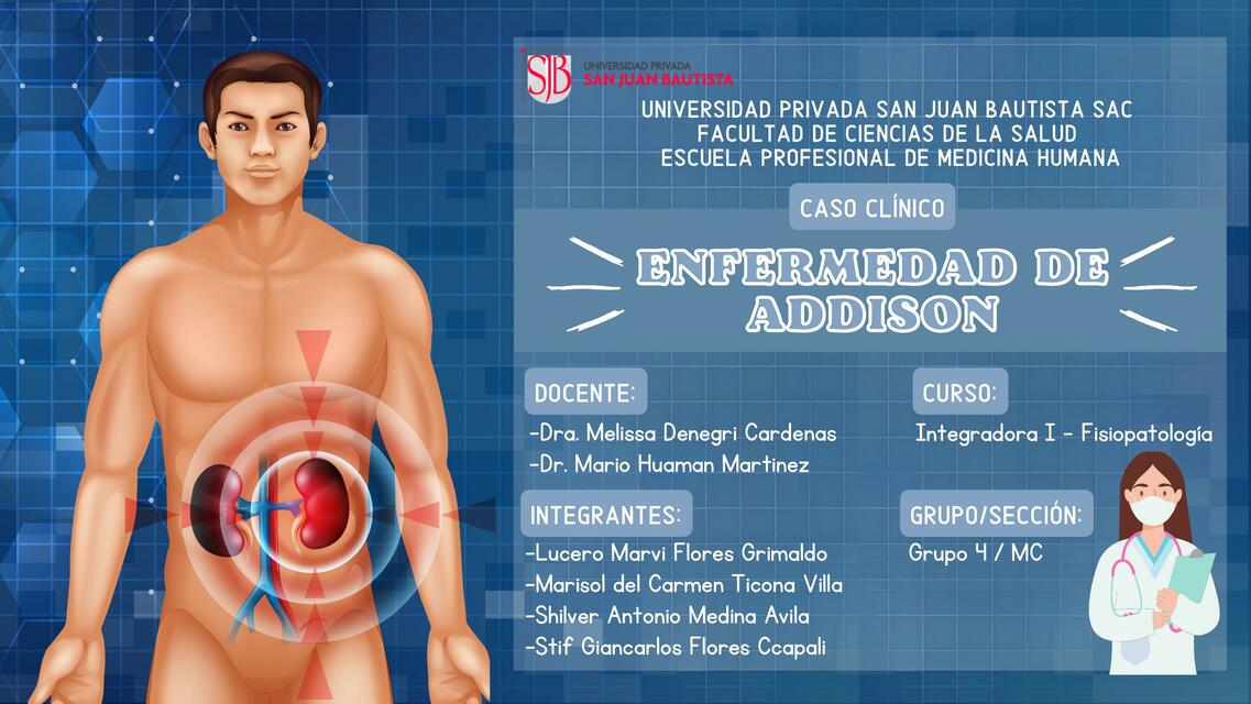 Enfermedad de Addison | Marisol Ticona | uDocz