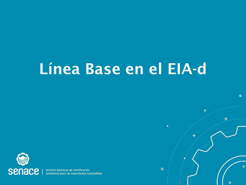 Línea Base en el EIA d | shirley tamariz graza | uDocz