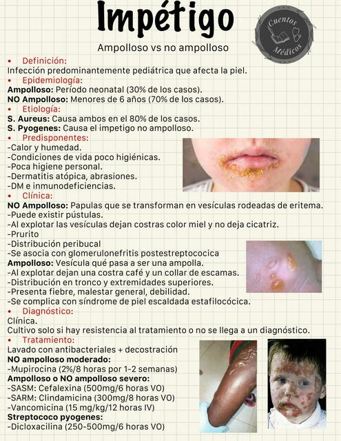 Impétigo | Cuentos Médicos | uDocz