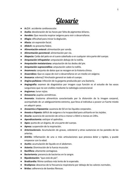 Glosario | Gilda Nerviani | uDocz