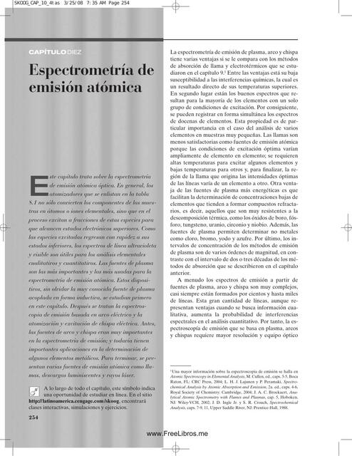 Espectrometría de Emisión Atómica | Elias Calei | uDocz