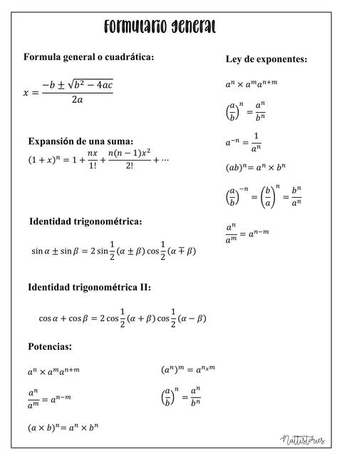 Formulario Básico | Nataly Alfaro | uDocz