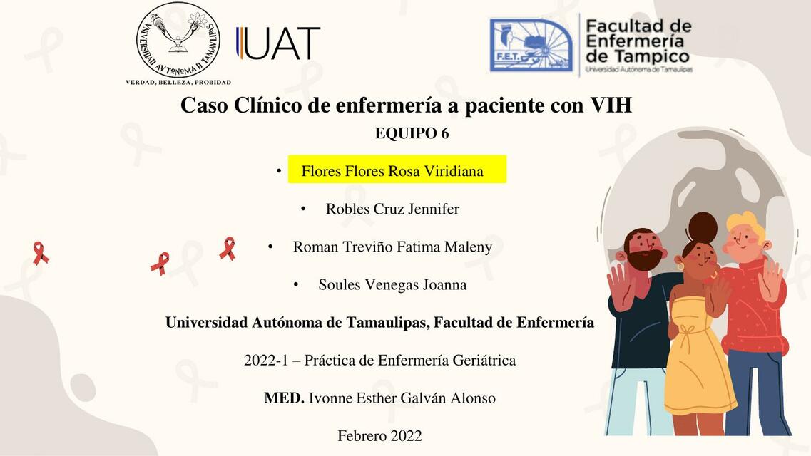 Caso clinico PESA II VIH Equipo 6 1 | Camí S | uDocz