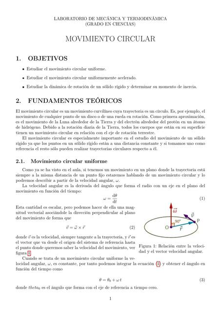 Movimiento circular | Daria | uDocz