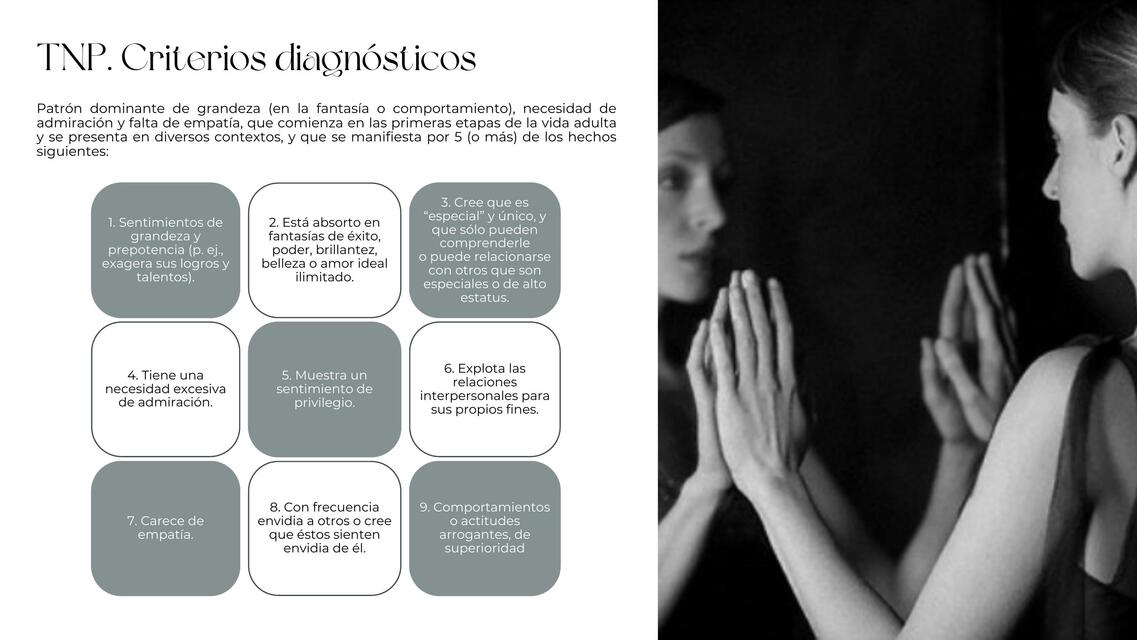 Trastorno de Personalidad Criterios Diagnóstico | Claudia Quispe | uDocz