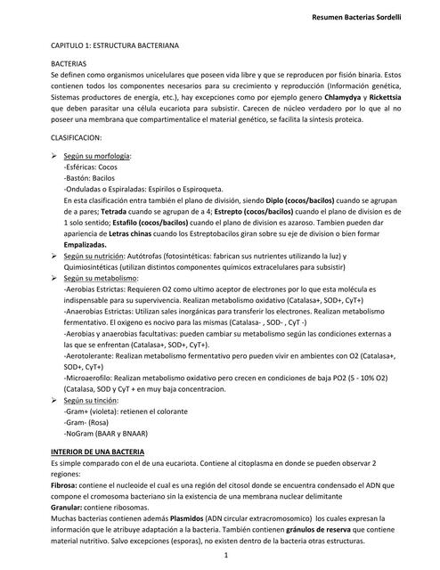 Estructura Bacteriana | Jhampier | uDocz