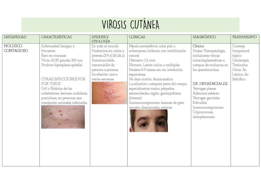 Virosis Cutánea | Asostizzo | uDocz