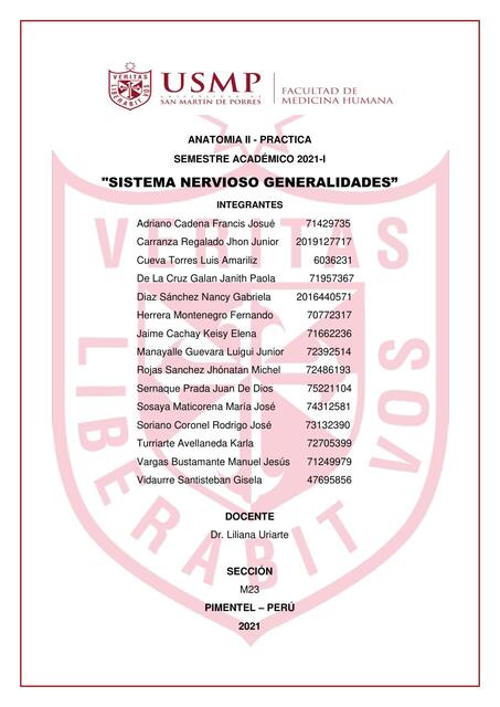 Informe Sesión 7 | Tiroxina Med | uDocz