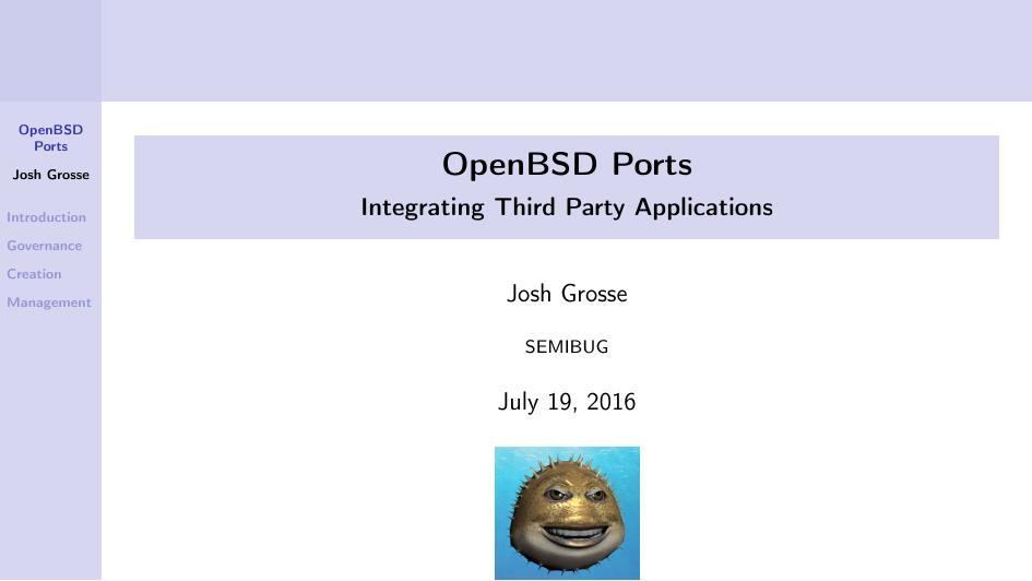 Openbsd Ports Integrating Third Party Applications | HackerNews | uDocz